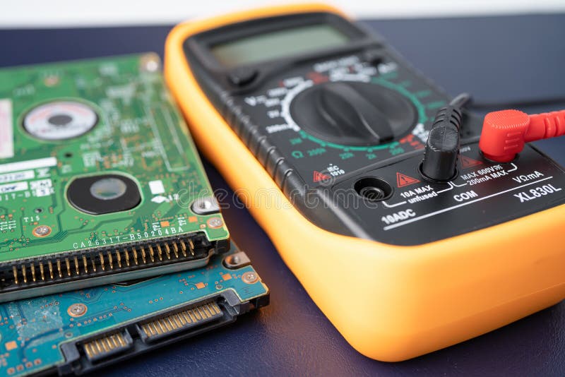 Multimeter with Harddisk, Maintenance, Repairing and Checking Computer ...