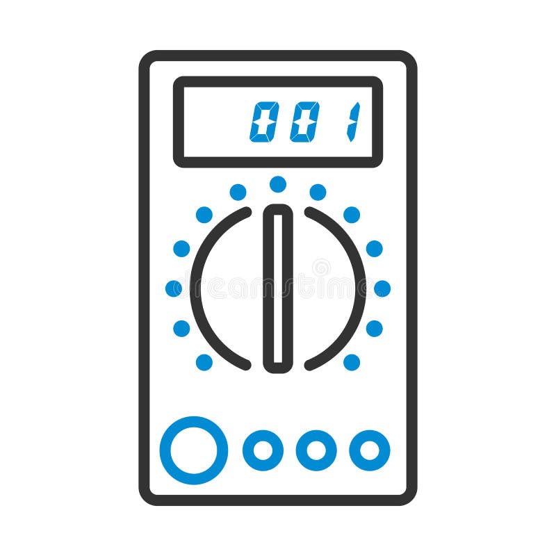 Multimeter Icon stock vector. Illustration of multimeter - 250790754