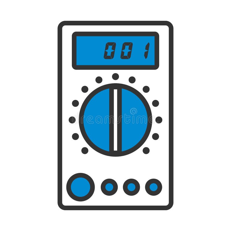 Multimeter Icon stock vector. Illustration of measure - 256681001