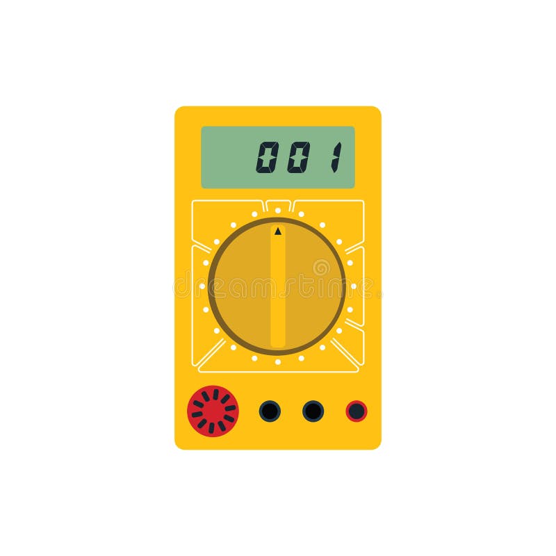 Multimeter icon stock vector. Illustration of isolated - 141453294
