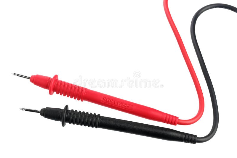 Multimeter probes stock photo. Image of calibration, electricity - 53872388