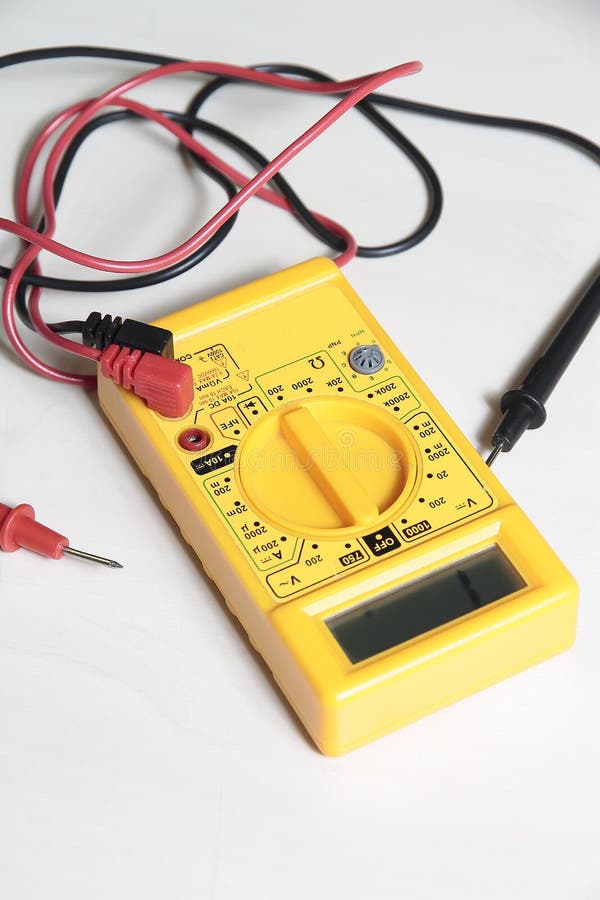 Multimeter tester stock image. Image of handtool, tester - 49935183