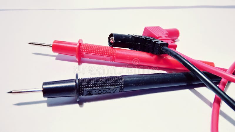 Multimeter two probe stock image. Image of wineglass - 184821875