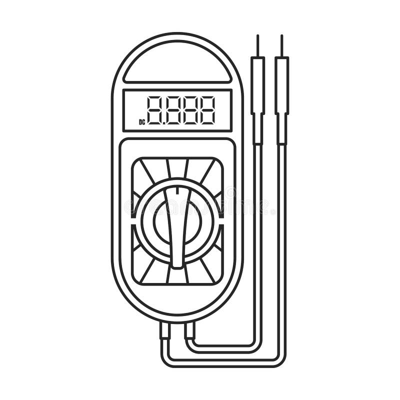 Outline Multimeter Stock Illustrations – 1,413 Outline Multimeter Stock ...