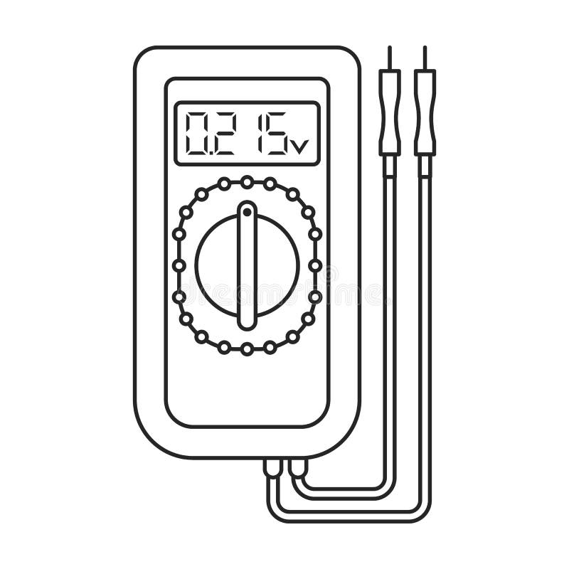 Outline Multimeter Stock Illustrations – 1,413 Outline Multimeter Stock ...