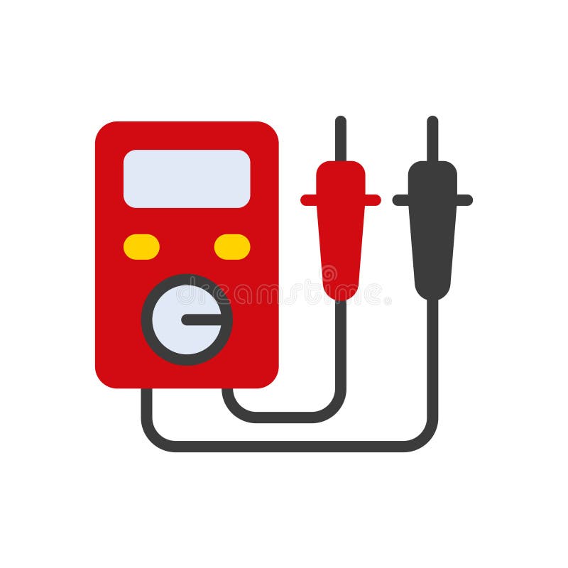 Digital Multimeter Voltage Tester Stock Illustrations – 1,457 Digital ...