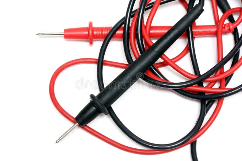 Multimeter Wires stock image. Image of probe, isolate - 22937879