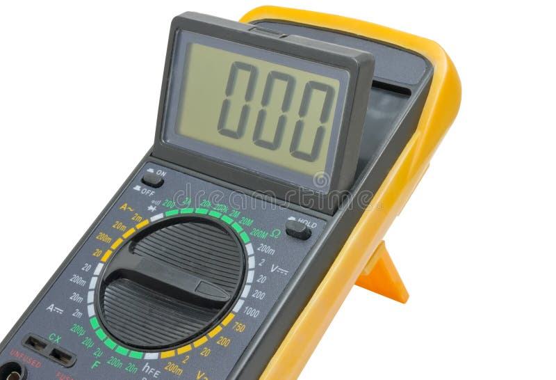 Multimetr stock image. Image of engineering, electrician - 31910405