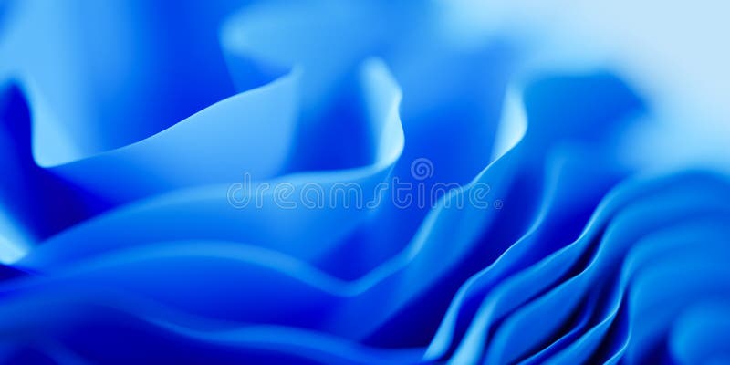 Multiple Abstract Blue Cloth Layers Blurred Stock Illustration ...