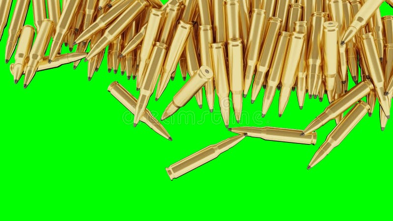 7.62 Multiple Ammunition Rounds Stock Photo - Illustration of load ...