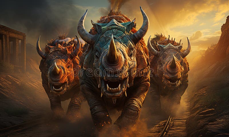 Group of Animals Walking in Dirt Stock Photo - Image of livestock ...