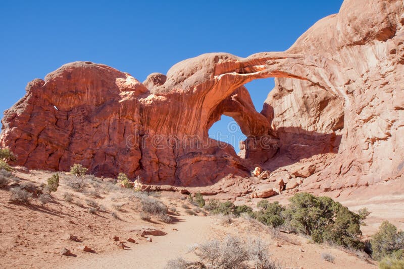 Multiple Arches stock photo. Image of mesa, stone, mount - 34232764
