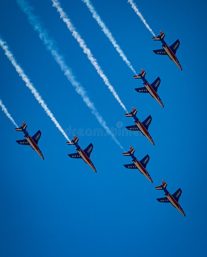 Jets flying in formation stock photo. Image of military - 17457466