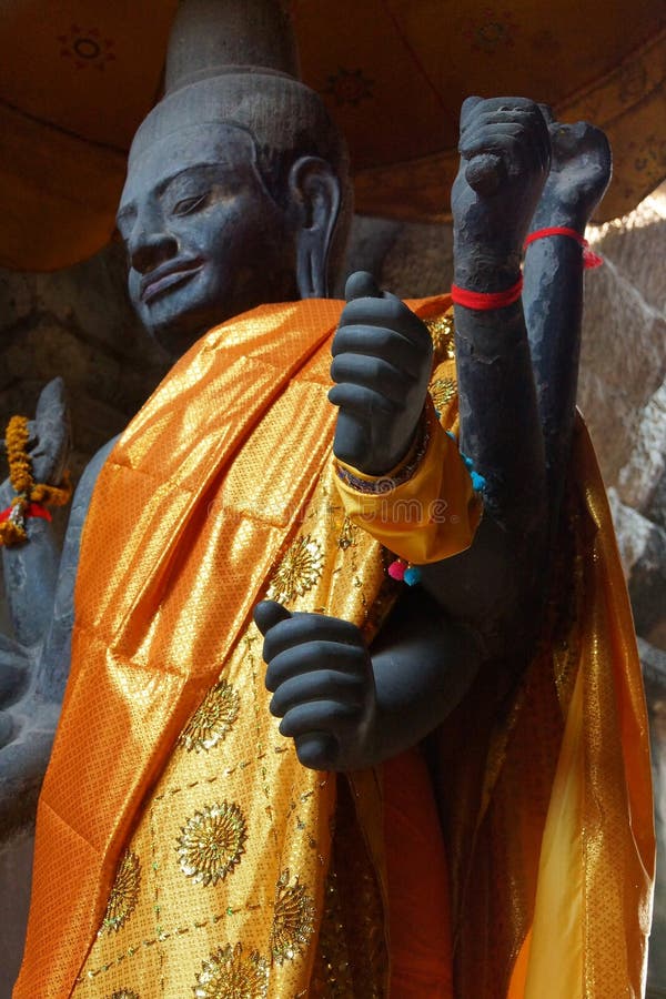 Multiple arms of Vishnu stock photo. Image of chamber - 52120532