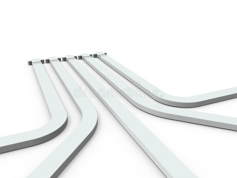 Linking Arrows Stock Illustrations – 80 Linking Arrows Stock ...