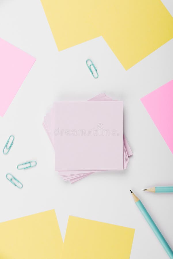 Multiple Assorted Collection Office Stationery Photo with Pens Pencils ...