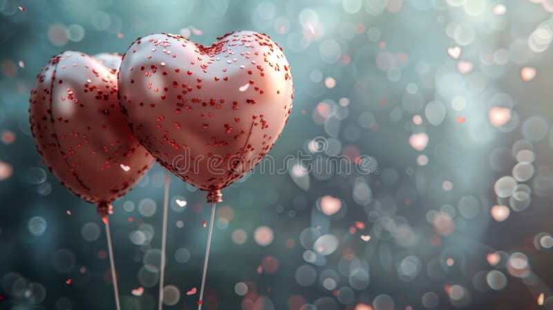 Colorful Balloons Float in the Air Stock Image - Image of inflate ...