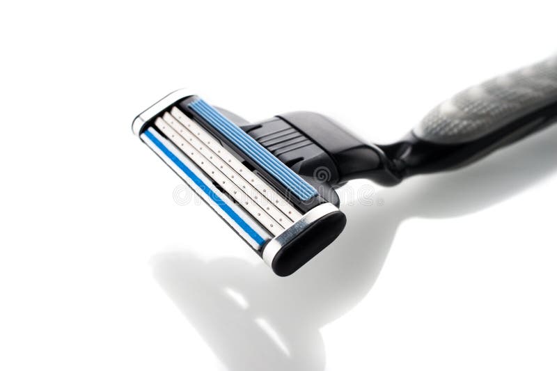 Razor Multiple-blade Cartridges Stock Image - Image of item, beard ...