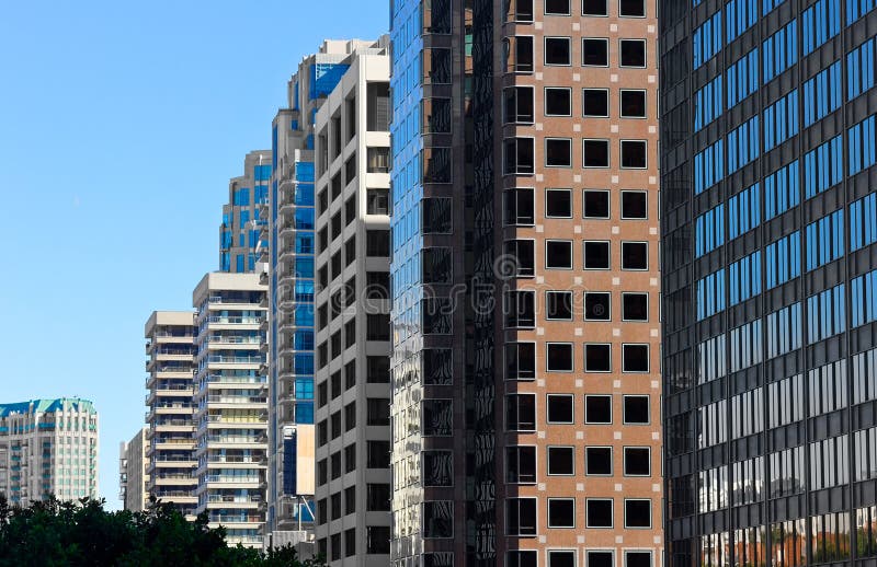 Multiple Buildings stock photo. Image of corporate, california - 45185704