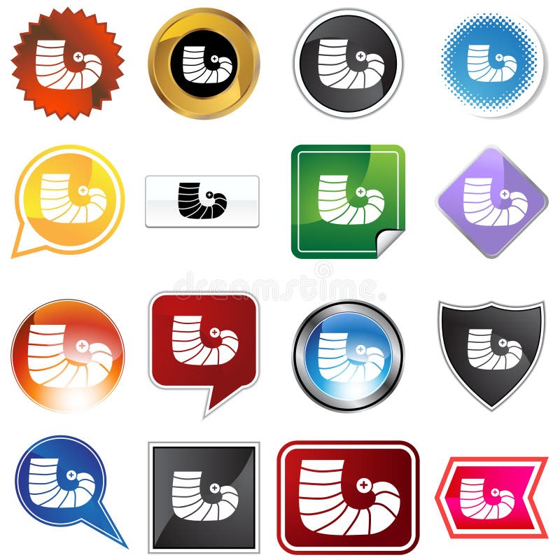 Multiple Buttons - Elf Shoe Stock Vector - Illustration of christmas ...