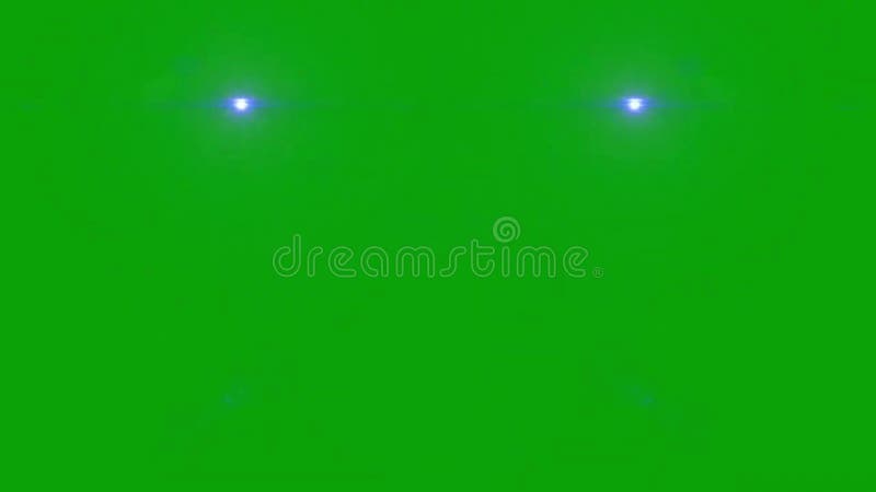 Multiple Camera Flash Effects Animation on Green Screen 4K Spherical ...