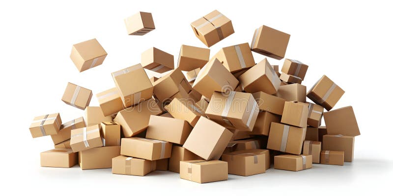 Multiple Cardboard Boxes Stock Illustrations – 788 Multiple Cardboard Boxes Stock Illustrations ...