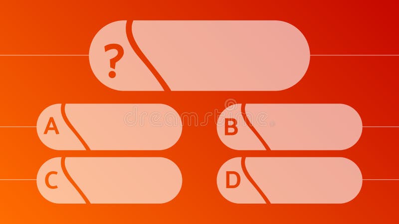 Multiple Choice Quiz Template Stock Vector Illustration Of Questionnaire Choice 254766988