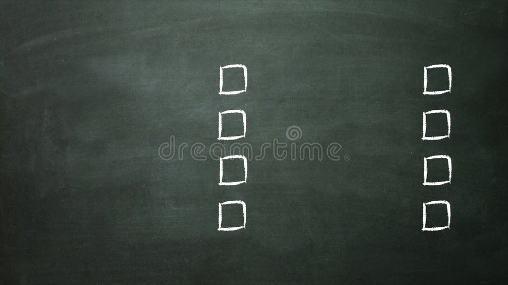 Multiple Choice Selection Empty Stock Photo - Image of icon, accept ...