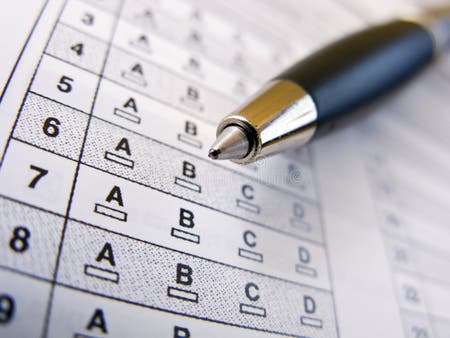 Multiple choice test stock photo. Image of answer, study - 4579664