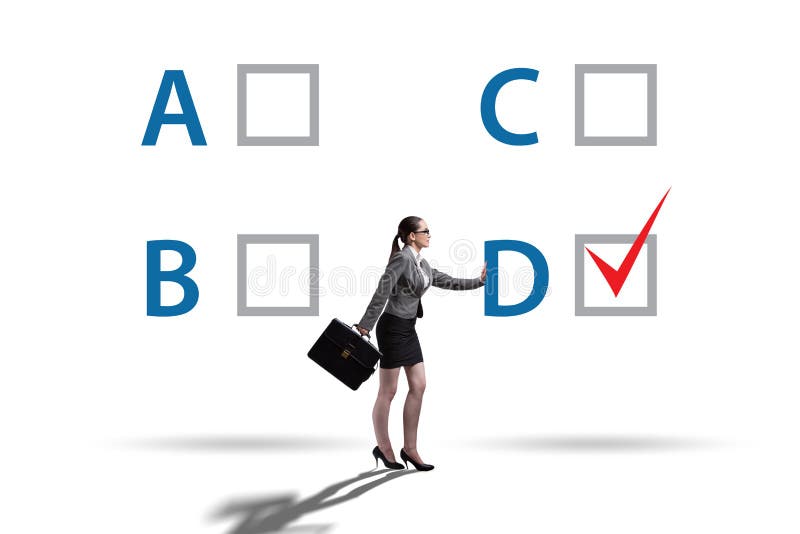 Multiple Choice Test Question Concept with Business People Stock Photo ... Multiple Choice Test Question Concept with Business People Stock Photo ...