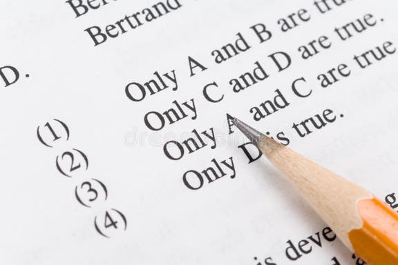 Multiple-Choice Tests stock image. Image of studying, learning - 5908127