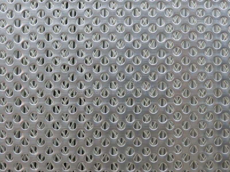 Multiple Circular Hole Metal Mesh Background Stock Image - Image of ...