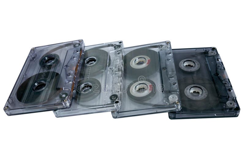 Multiple Classic Cassette Tapes Stock Photo - Image of tapes, cassette ...