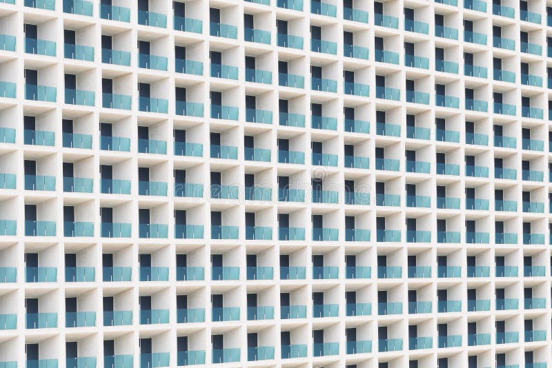 Multiple Closed Windows on a Large Office Building Stock Photo - Image ...