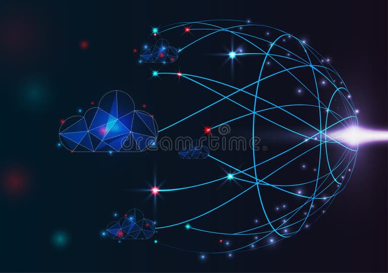 Multiple Cloud Symbol Vector Illustration, 2D Cloud, 3D Cloud, Multi ...