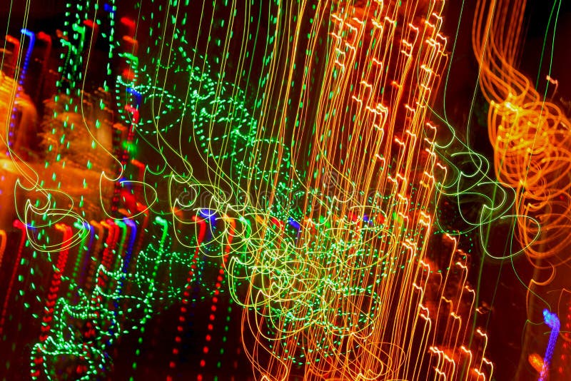 Multiple Color Light Effect Backgrounds, Abstract Stock Photo - Image ...
