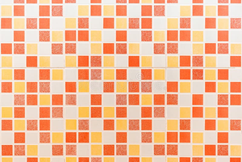 Multiple Colored Square Mosaic Tiles Texture with White Filling ...