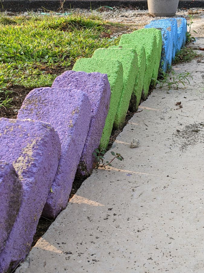 A Multiple Colors of Bricks Stock Photo - Image of flooring, leaf ...