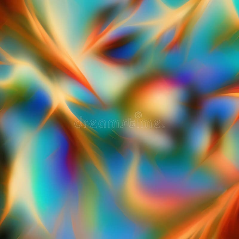 Multiple Colors of the Rainbow Stock Illustration - Illustration of ...