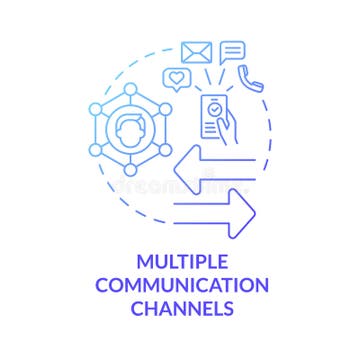 Multiple Channels Communication Stock Illustrations – 137 Multiple ...
