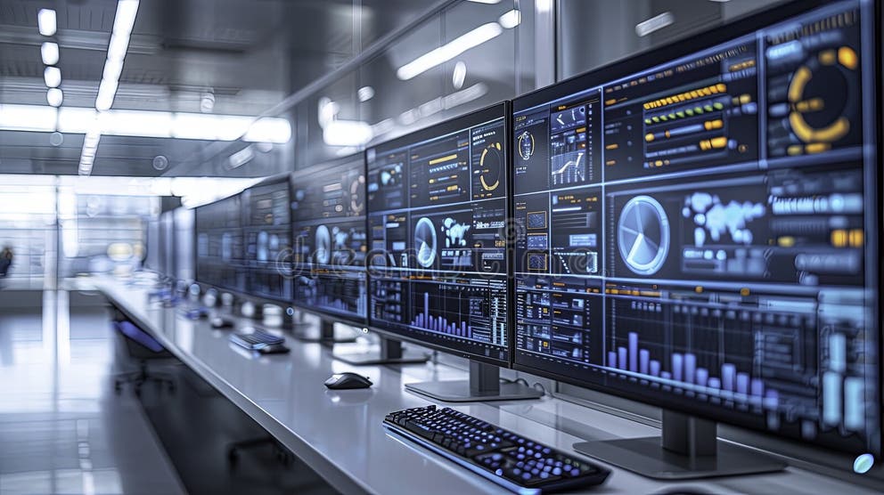 Tech Work Environment Stock Illustrations – 4,545 Tech Work Environment ...