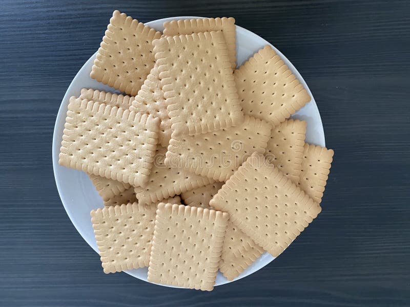 A plate full of cookies stock image. Image of teabiscuits - 225786195