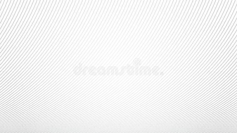 Multiple Curved Grey Lines in Rows on White Background Stock ...