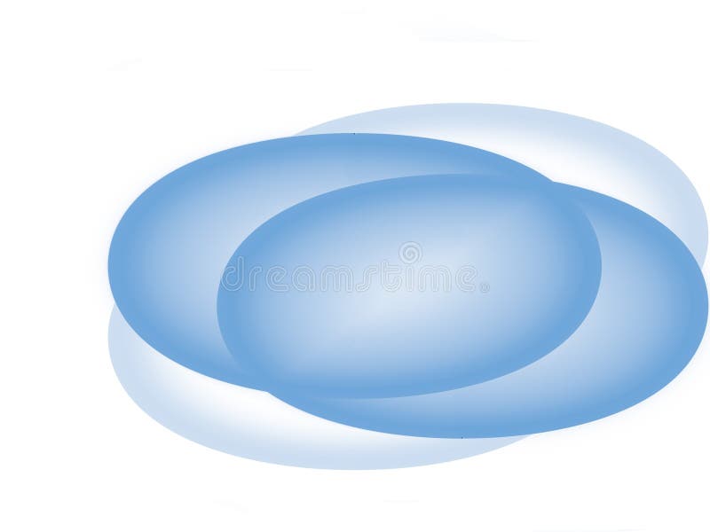 Multiple 3d Circles Layered on Top Stock Illustration - Illustration of ...