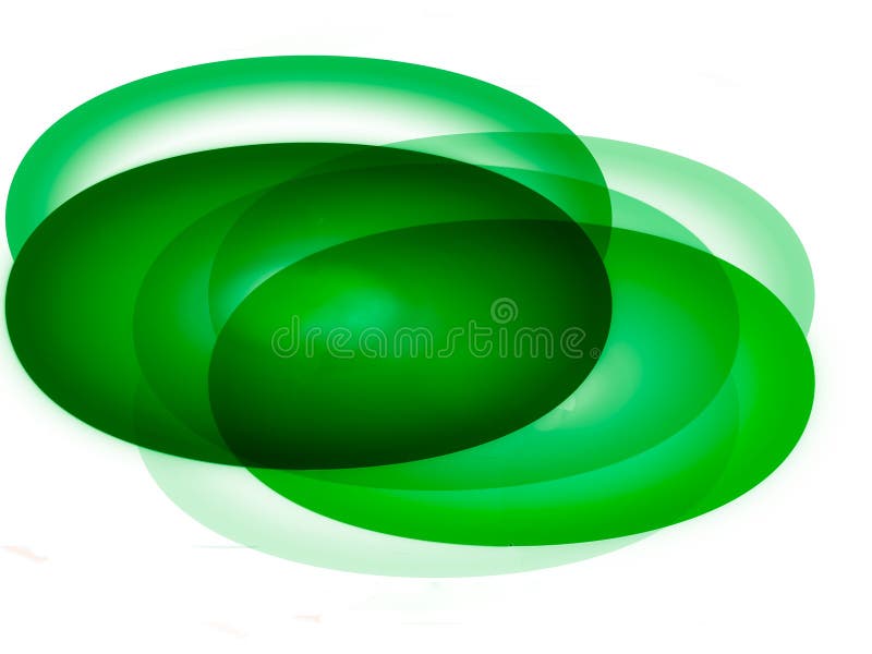 Multiple 3d Circles Layered on Top Stock Illustration - Illustration of ...