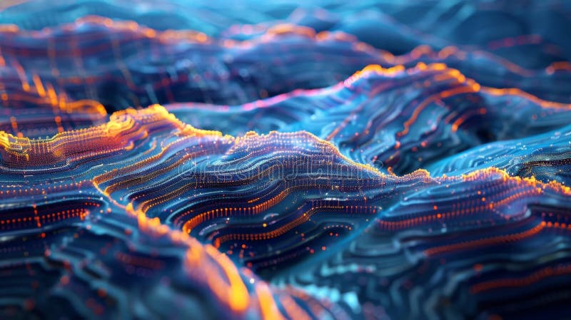 Multiple Data Layers Overlaid on Top of One Another Reveal Intricate ...