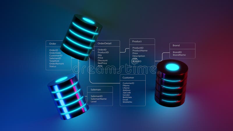 Relational Database Tables Stock Illustrations – 98 Relational Database Tables Stock ...