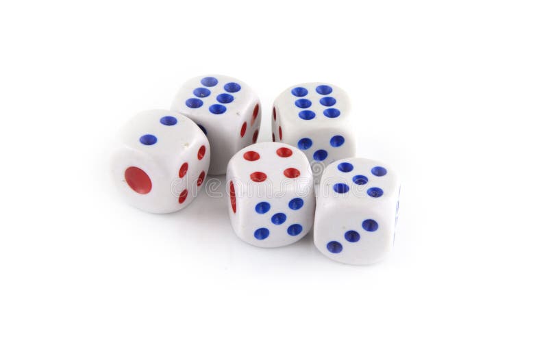 One dice stock image. Image of leisure, gambling, game - 14617197