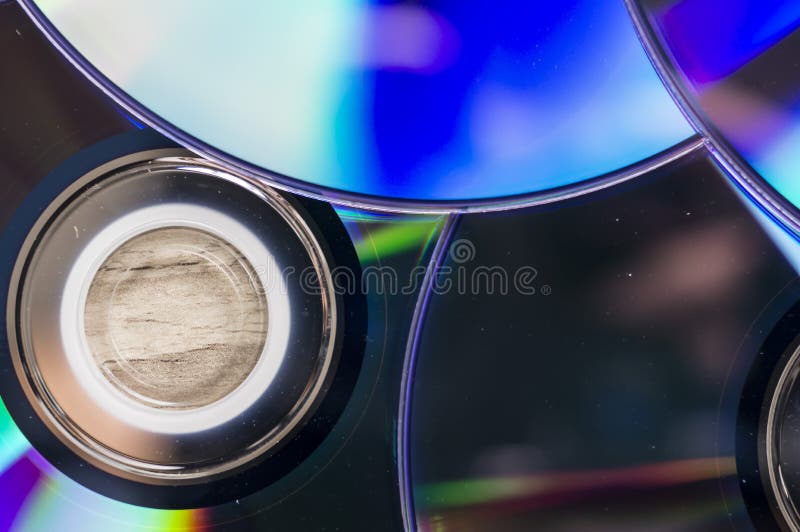 Multiple dvd disks stock image. Image of storage, video - 107332949