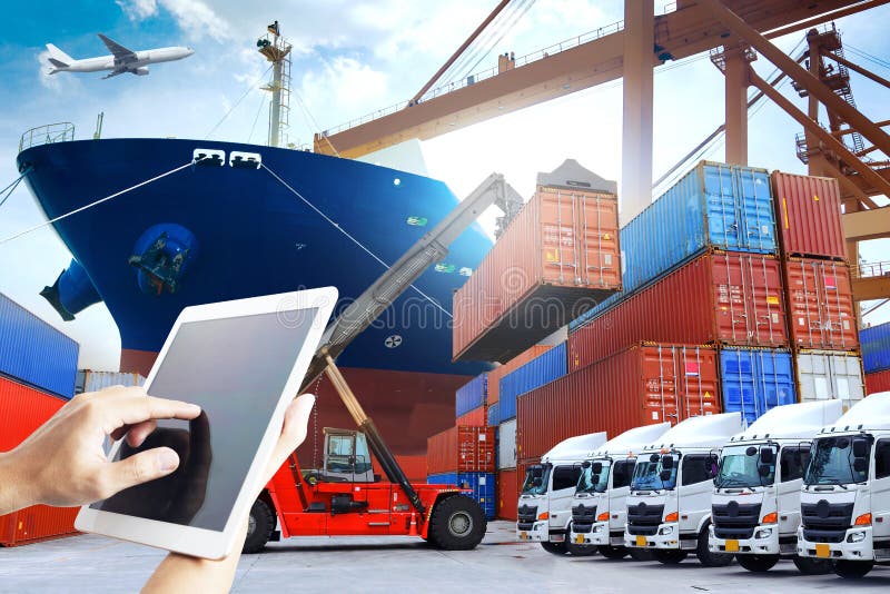 Shipping industry crane 03 stock image. Image of lifter - 6737291